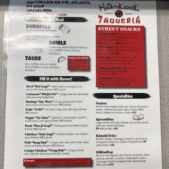 HANKOOK TAQUERIA - Updated October 2025 - 857 Photos & 1088 Reviews ...