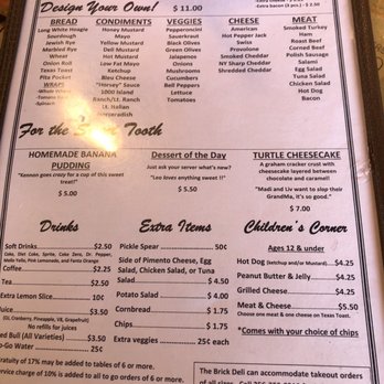 BRICK DELI - Updated January 2025 - 50 Photos & 124 Reviews - 112 ...