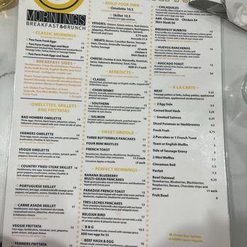 MORNINGS BREAKFAST & BRUNCH - Updated September 2025 - 559 Photos & 340 ...