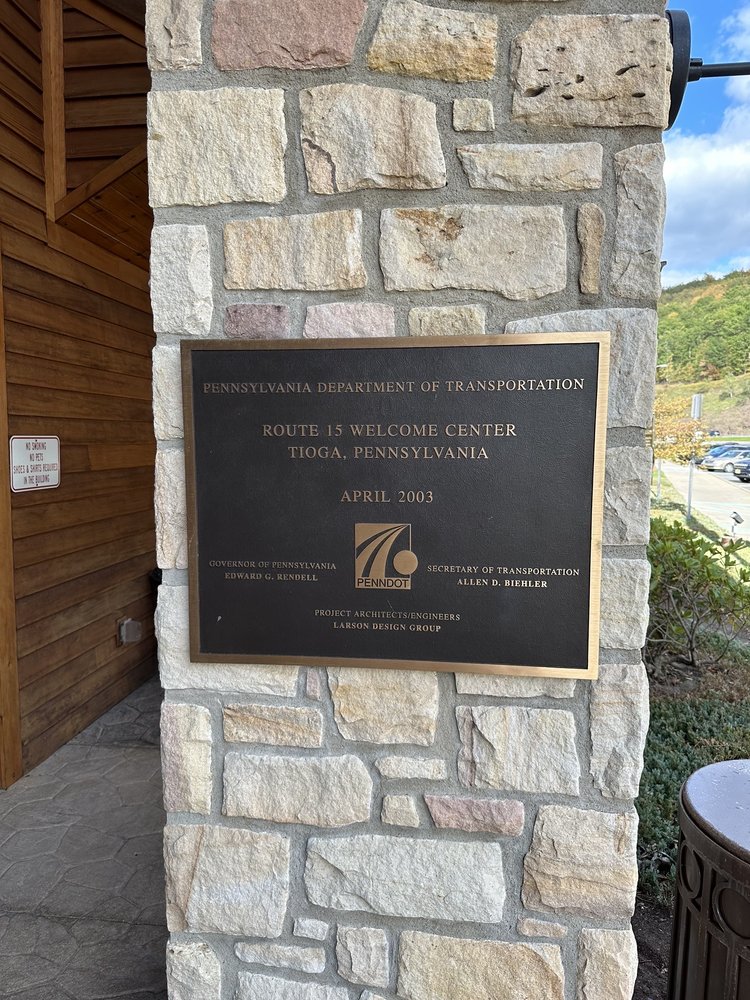 PENNSYLVANIA WELCOME CENTER -TIOGA - Updated March 2026 - 13809 US-15 ...