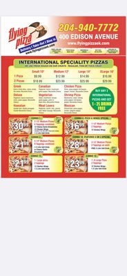 FLYING PIZZA - Updated January 2026 - 400 Edison Avenue, Winnipeg ...