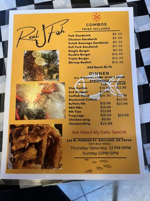 REAL FISH - Updated September 2025 - 11 Reviews - 223 W Purdon St ...