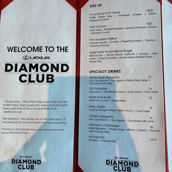 LEXUS DIAMOND CLUB RESTAURANT - Updated December 2025 - 44 Photos & 13 ...
