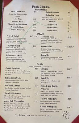 PAPA GIORGIO - Updated September 2025 - 15 Reviews - 802 E Main St, Ada ...