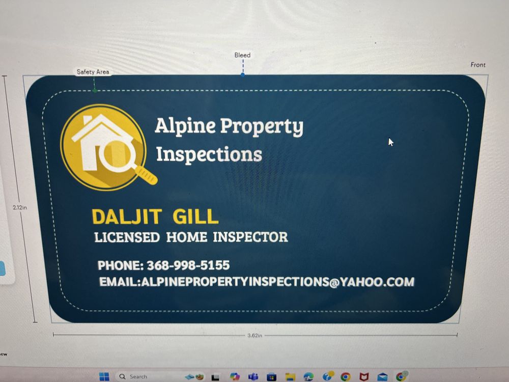 ALPINE PROPERTY INSPECTION - Updated February 2025 - Edmonton, Alberta ...