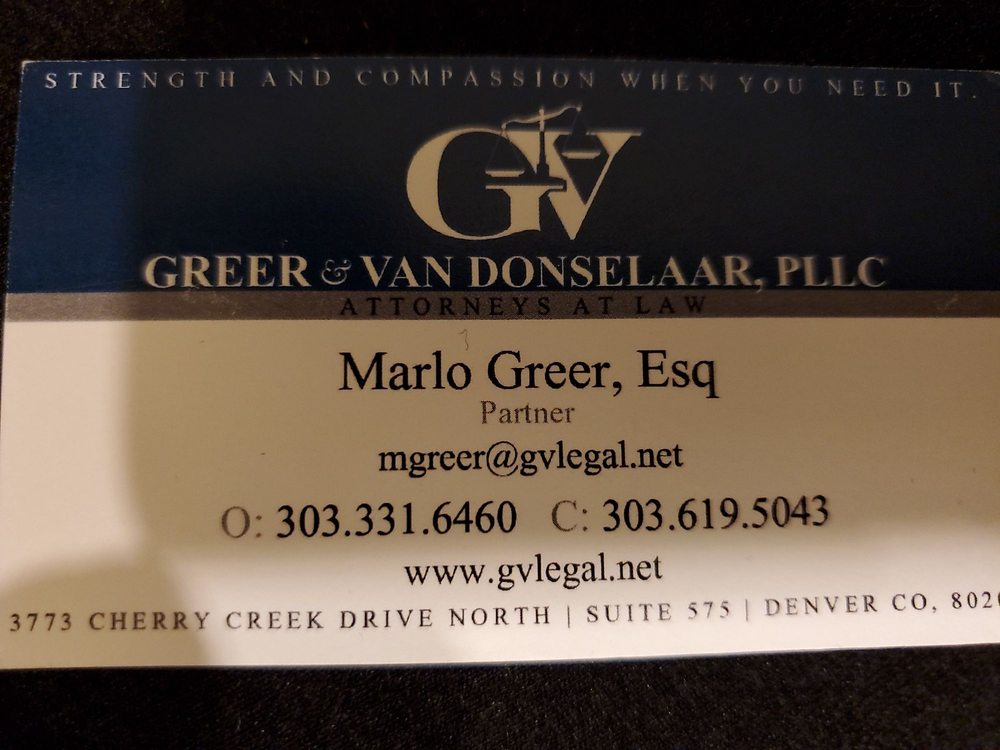 GREER & VANDONSELAAR - Updated November 2024 - 3773 Cherry Creek North ...