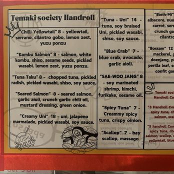 TEMAKI SOCIETY - Updated December 2024 - 184 Photos & 55 Reviews - 351 ...
