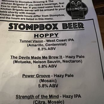 STOMPBOX BREWING - Updated March 2025 - 30 Photos & 24 Reviews - 210 E River Dr, Davenport, Iowa ...