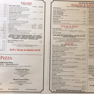 ROSE’S RESTAURANT - 77 Photos & 101 Reviews - Italian - 201 N Canton ...
