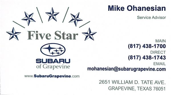 FIVE STAR SUBARU - Updated January 2026 - 51 Photos & 121 Reviews ...