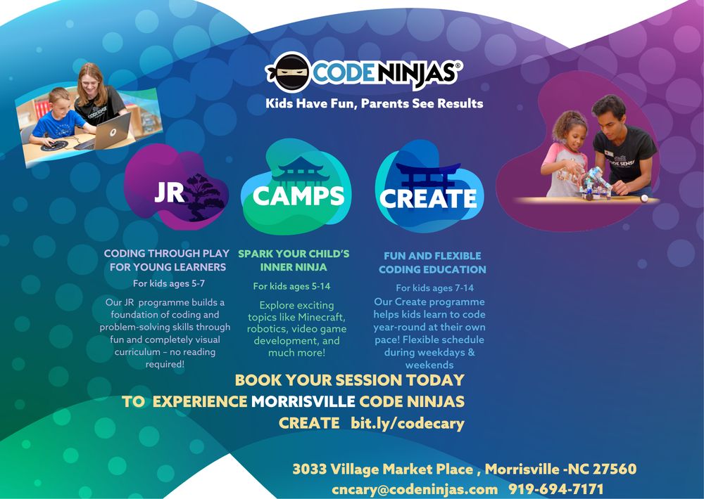 CODE NINJAS - Updated July 2025 - 10 Photos - 3033 Village Market Pl ...