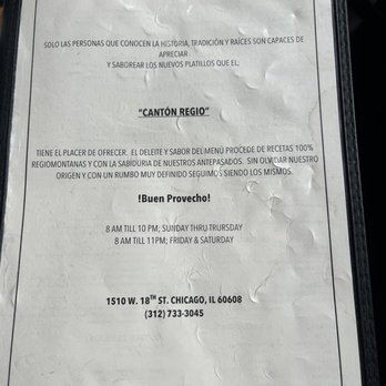 CANTON REGIO - Updated September 2024 - 720 Photos & 718 Reviews - 1510 ...