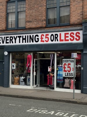 EVERYTHING 5 POUND OR LESS - 195-197 High Street, Birmingham, West ...