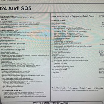 AUDI PLANO - Updated September 2025 - 98 Photos & 522 Reviews - 5930 W ...