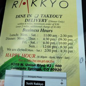 SUSHI RAKKYO - 241 Photos & 373 Reviews - 9205 N Union Blvd, Colorado ...