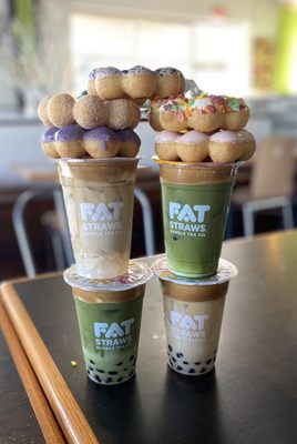 FAT STRAWS BOBA & MOCHI DONUTS - Updated June 2024 - 369 Photos & 483 ...