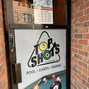 TOP SHOTS POOL & DARTS - Updated December 2025 - 10 Reviews - 137 4th St S, La Crosse, Wisconsin ...