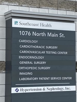 SOUTHCOAST HEALTH LABORATORY - Updated September 2025 - 1076 N Main St ...