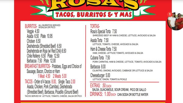 ROSA’S TACOS, BURRITOS Y MAS - Updated February 2025 - 14 Photos & 18 ...