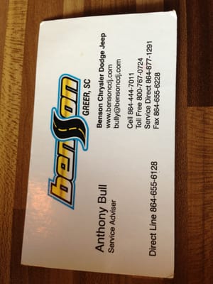 BENSON CHRYSLER DODGE JEEP - Updated January 2026 - 16 Photos & 62 ...