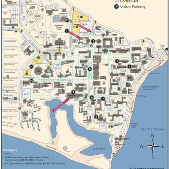 University Santa Barbara Map VCTC Bus Spot Moved Back News Releases