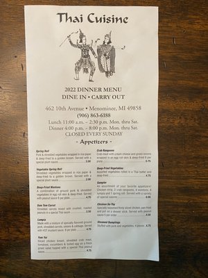 THAI CUISINE - Updated October 2025 - 17 Photos & 52 Reviews - 462 10th ...