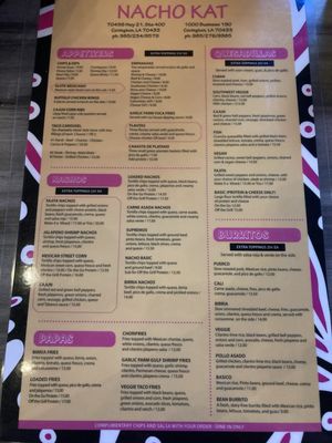 NACHO KAT - Updated October 2025 - 76 Photos & 51 Reviews - 70456 LA-21 ...