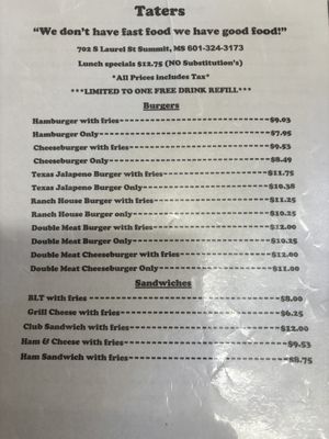 TATERS - Updated December 2025 - 24 Photos & 14 Reviews - 702 S Laurel ...