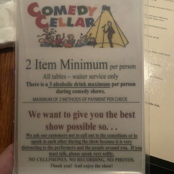 COMEDY CELLAR - Updated May 2025 - 300 Photos & 1334 Reviews - 117 ...