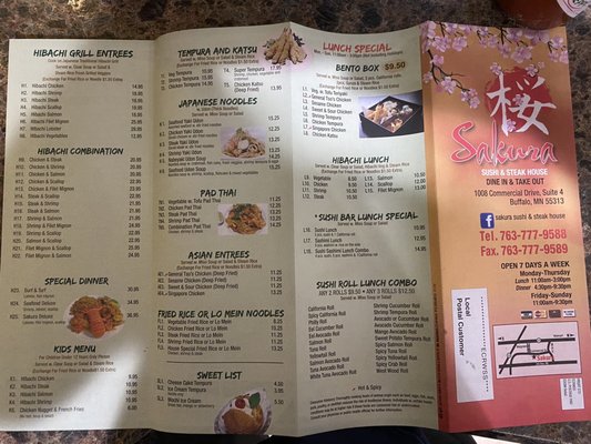 SAKURA SUSHI AND STEAK HOUSE - Updated May 2024 - 52 Photos & 54 ...