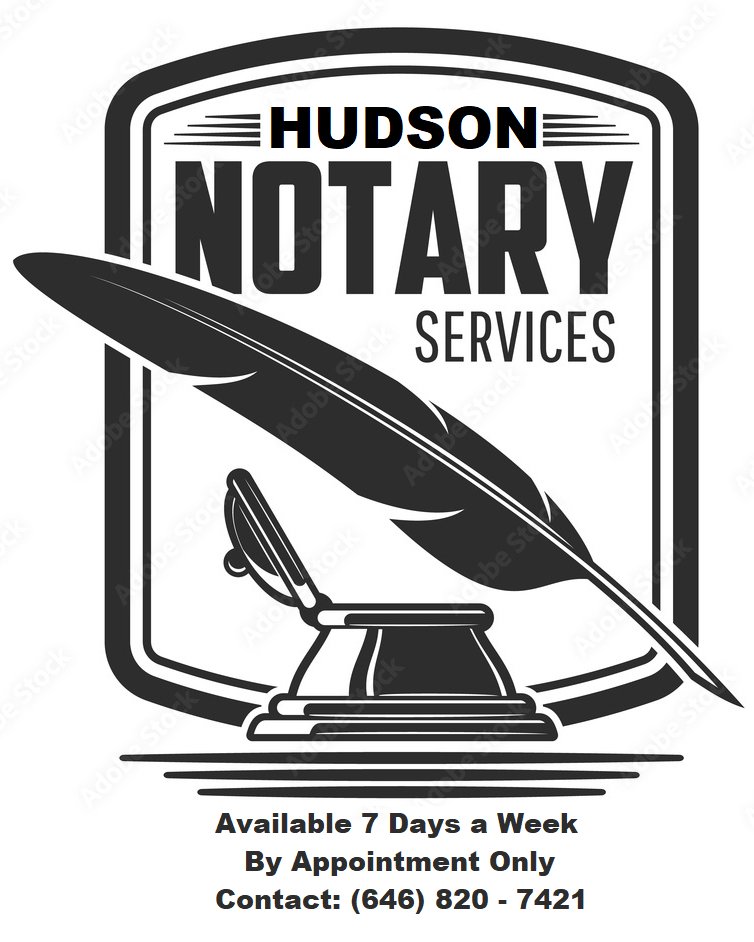 HUDSON NOTARY SERVICES - Request a Quote - Hoboken, New Jersey ...