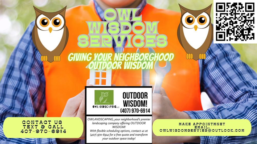 OWL WISDOM SERVICES - Updated May 2024 - Tampa, Florida - Landscaping - Phone Number - Yelp