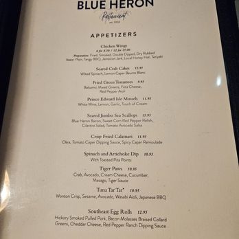 BLUE HERON RESTAURANT & SUSHI BAR - Updated December 2025 - 181 Photos ...