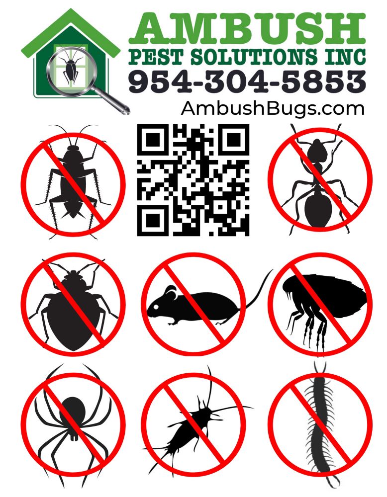 AMBUSH PEST SOLUTIONS - Updated September 2024 - 4101 Coral Tree Cir ...