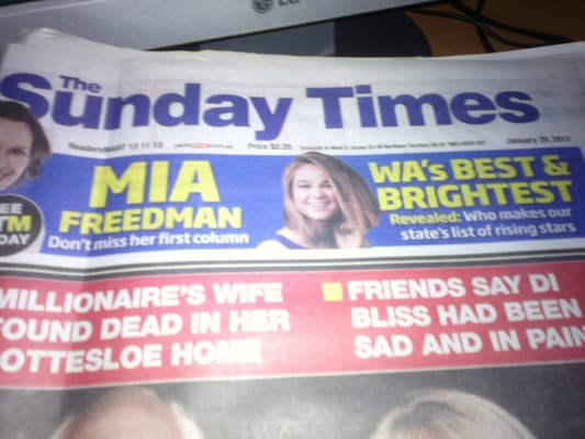 THE SUNDAY TIMES - Updated December 2024 - 34 Stirling St, Perth ...