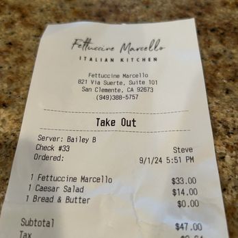 FETTUCCINE MARCELLO ITALIAN KITCHEN - Updated December 2024 - 102 ...