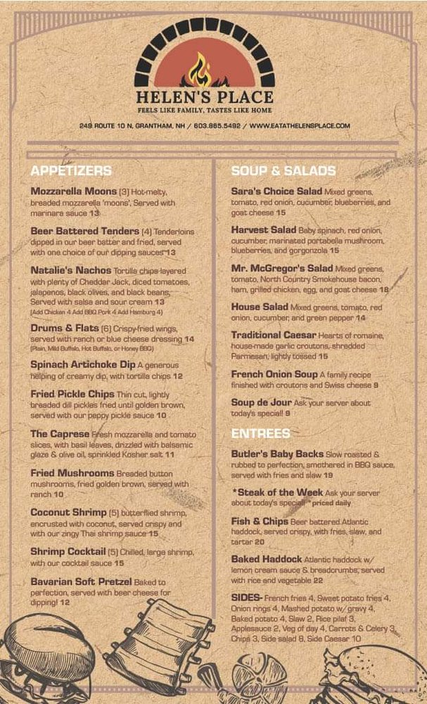 HELEN’S PLACE - Updated June 2024 - 249 Rte 10 N, Grantham, New ...