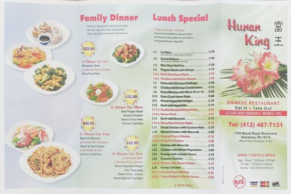 HUNAN KING CHINESE RESTAURANT - Updated December 2025 - 19 Reviews ...