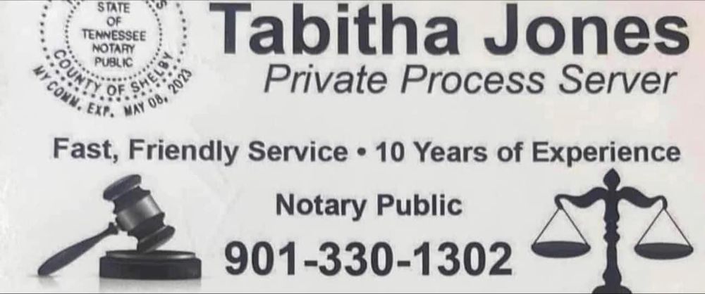 TABITHA JONES - Updated July 2025 - 4384 Stage Rd, Memphis, Tennessee - Process Servers - Phone ...