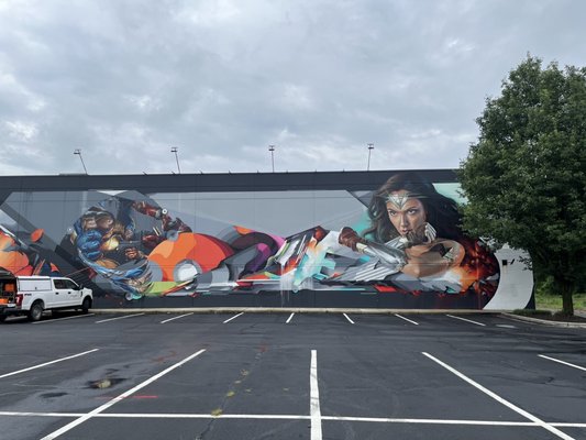 DEADPOOL WOLVERINE & WONDER WOMAN MURAL - Updated December 2025 - 1305 ...