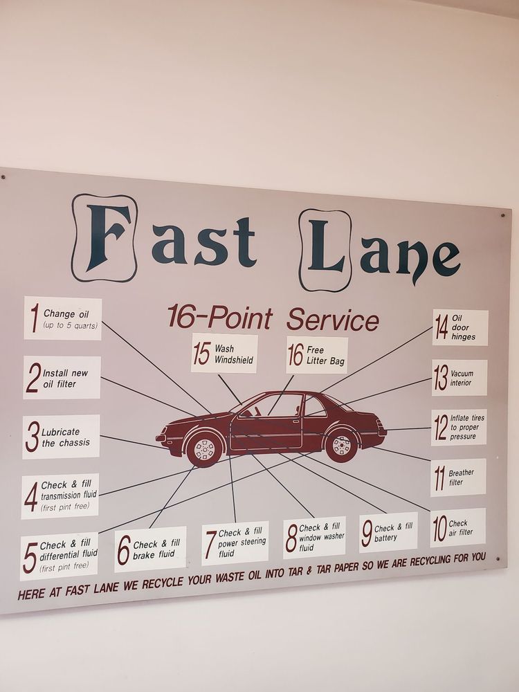 FAST LANE OIL CHANGE - Updated July 2024 - 14 Photos & 83 Reviews ...