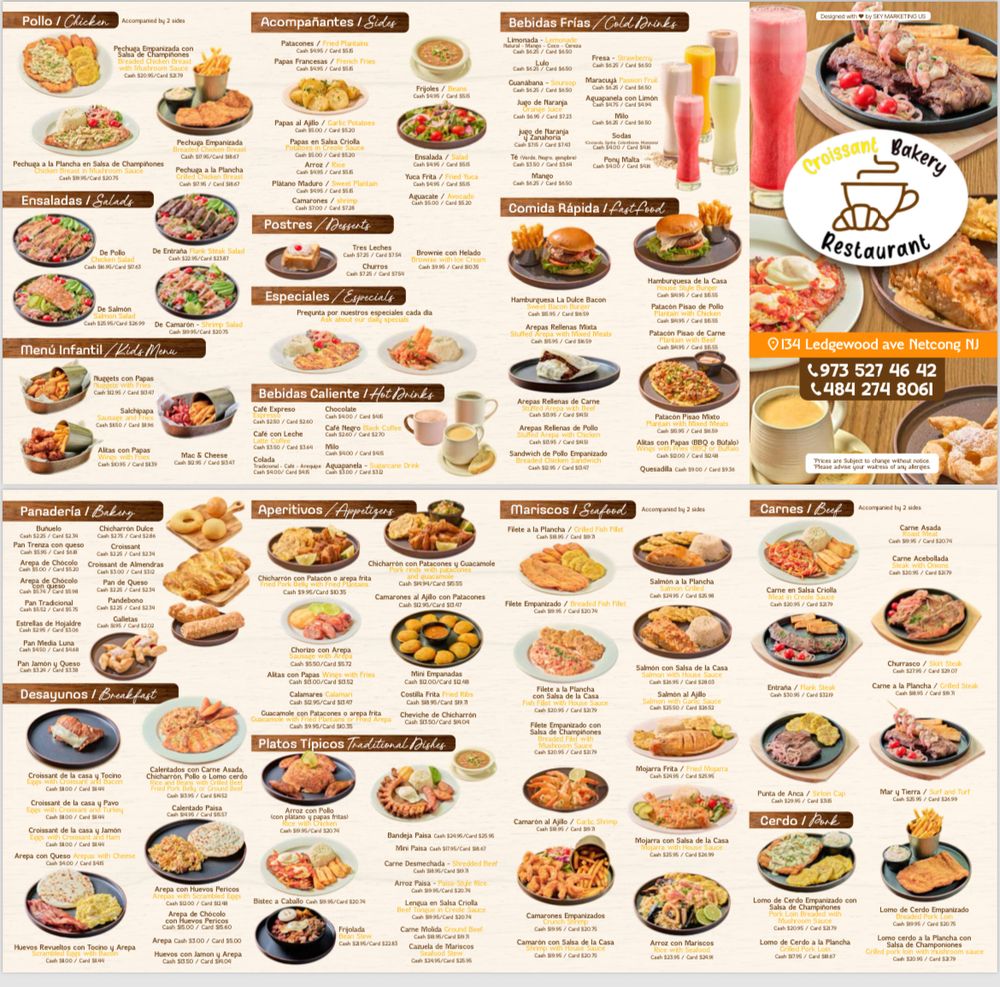 CROISSANT BAKERY RESTAURANT - Updated September 2025 - 134 Ledgewood ...