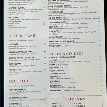 ARIA KITCHEN - Updated December 2025 - 644 Photos & 415 Reviews - 2636 ...