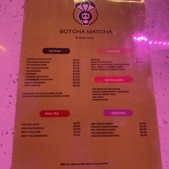 GOTCHA MATCHA & ESPRESSO - Updated November 2024 - 92 Photos & 22 Reviews - 200 South Tryon St ...