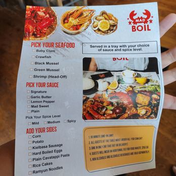 Mad for chicken menu store