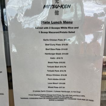 MITSU-KEN OKAZU AND CATERING - Updated November 2024 - 1192 Photos ...