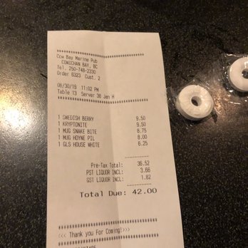 COW BAY MARINE PUB - Updated January 2026 - 23 Photos & 17 Reviews ...