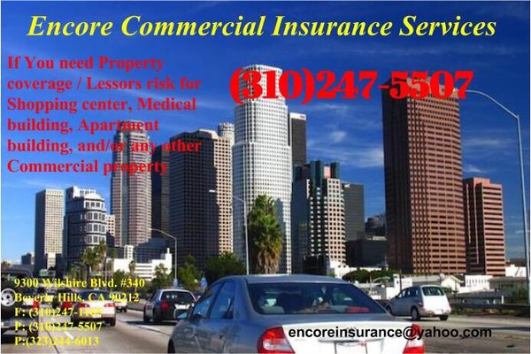ENCORE COMMERCIAL INSURANCE SERVICES - Updated November 2025 - 27 ...