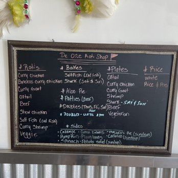 DE ONE ROTI SHOP - Updated July 2024 - 95 Photos & 122 Reviews - 2189 ...