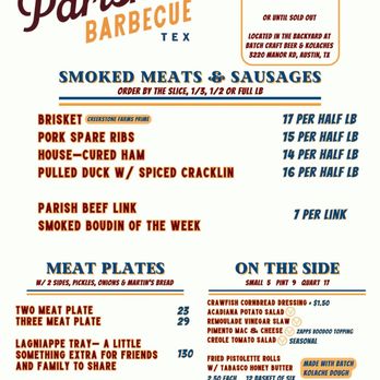 PARISH BARBECUE - Updated July 2025 - 69 Photos & 14 Reviews - 3220 ...